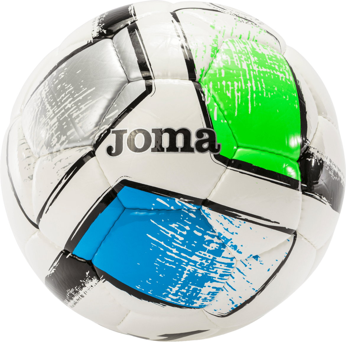 Joma Dali II Training Football - White / Blue / Green - Total Football ...