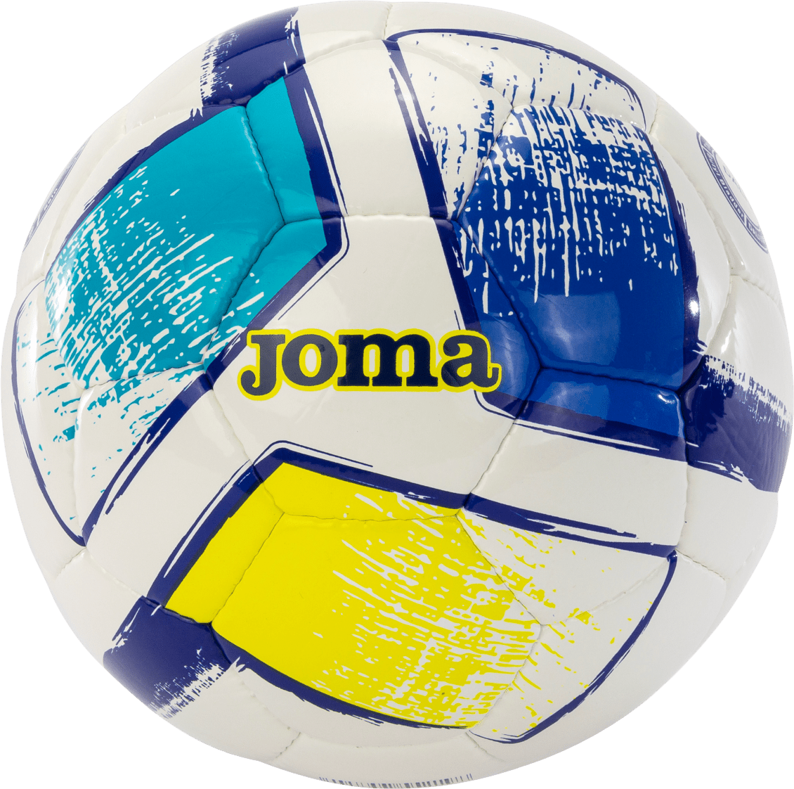 Joma Dali II Training Football - White/Fluor Turquoise/Yellow - Total ...