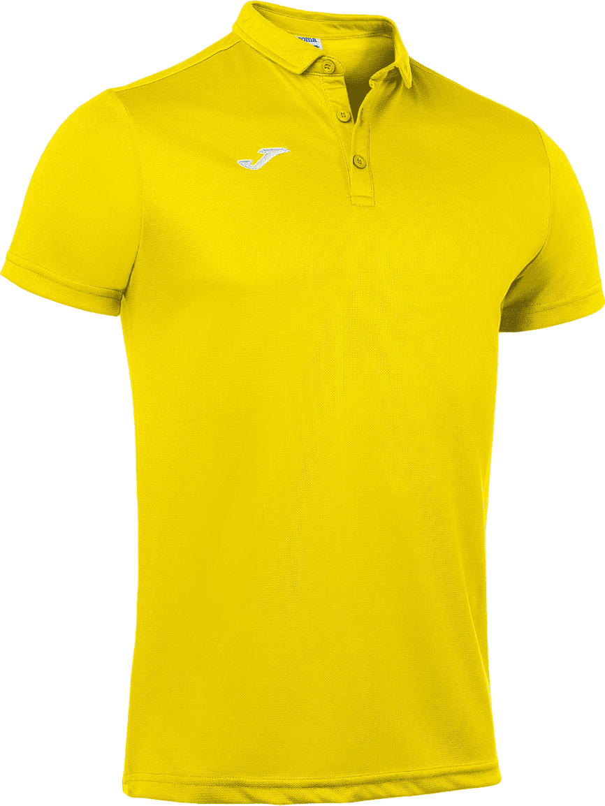 Joma Hobby Polo Shirt - Yellow - Total Football Direct
