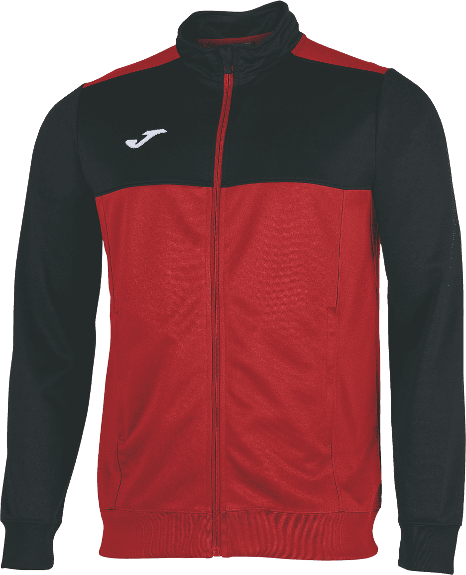 Joma Winner Tracksuit Top - Red / Black - Total Football Direct
