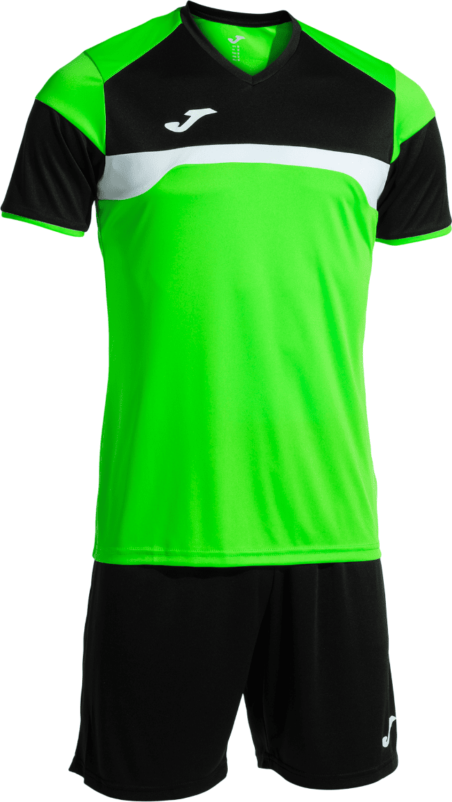 Joma Danubio III Kit - Fluor Green / Black - Total Football Direct