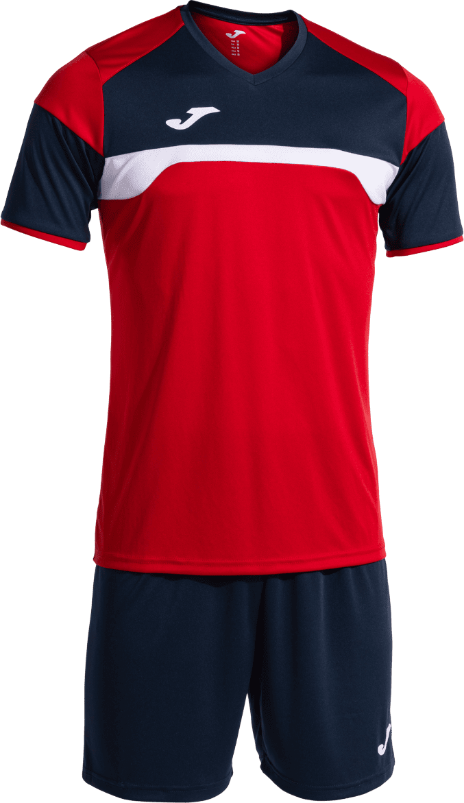 Joma Danubio III Kit - Red / Navy - Total Football Direct