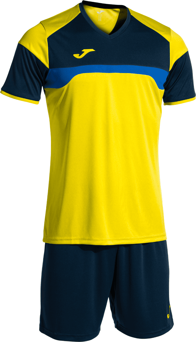 Joma Danubio III Kit - Yellow / Navy - Total Football Direct