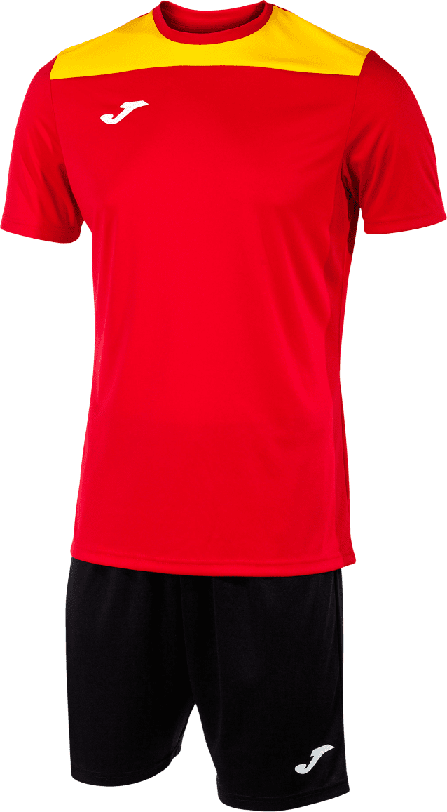 Joma Phoenix II Set - Red / Yellow / Black - Total Football Direct