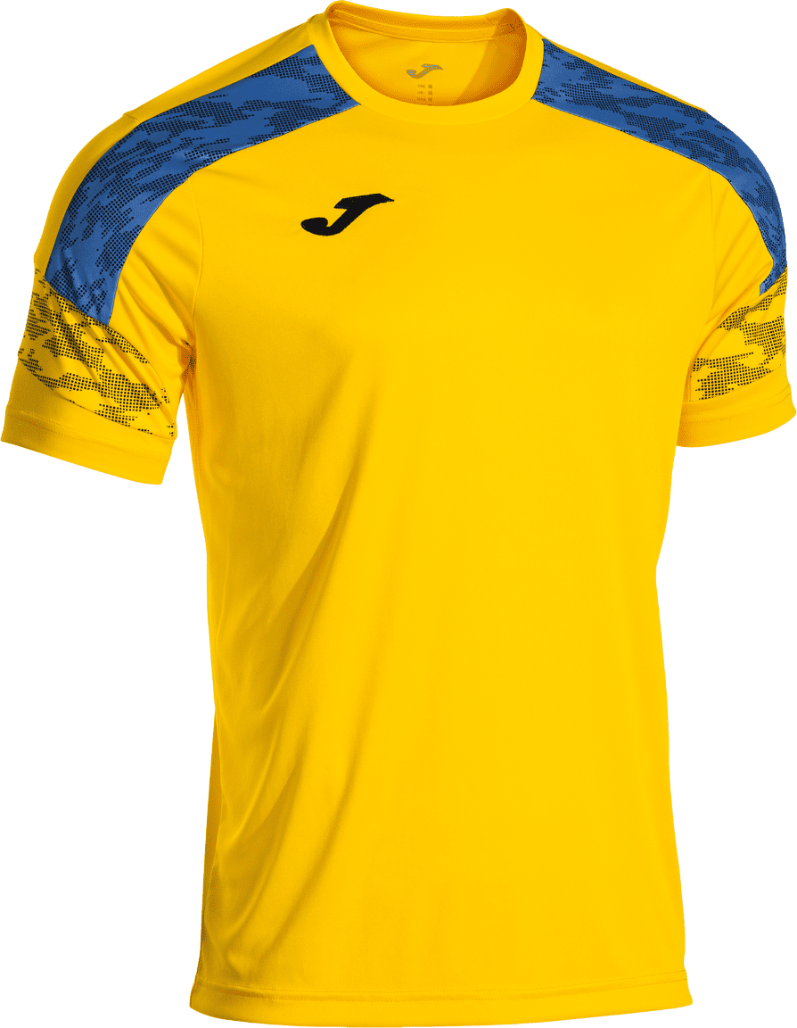 Joma Championship VIII Shirt - Yellow / Royal - Total Football Direct