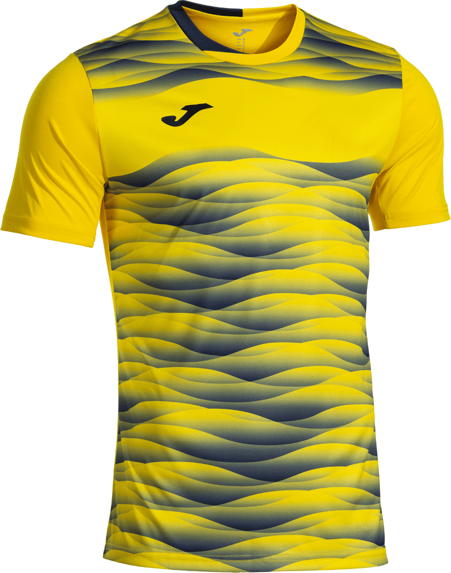 Joma Tiger VII Shirt - Yellow / Navy - Total Football Direct