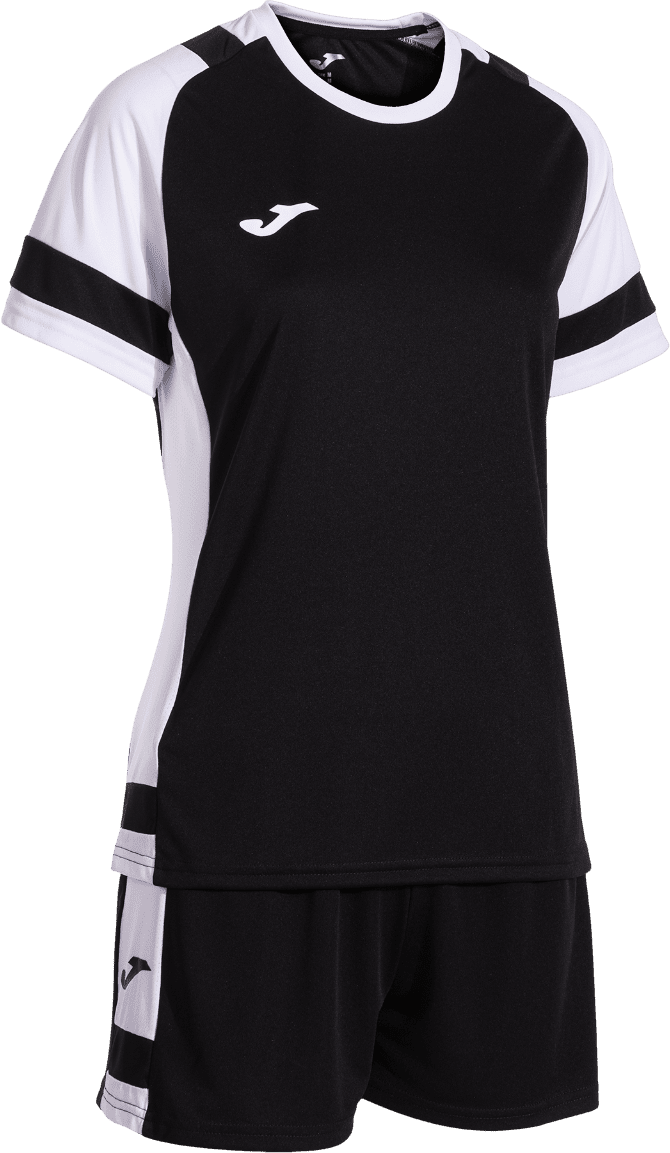 Joma Lider Women's Set - Black / White - Total Football Direct