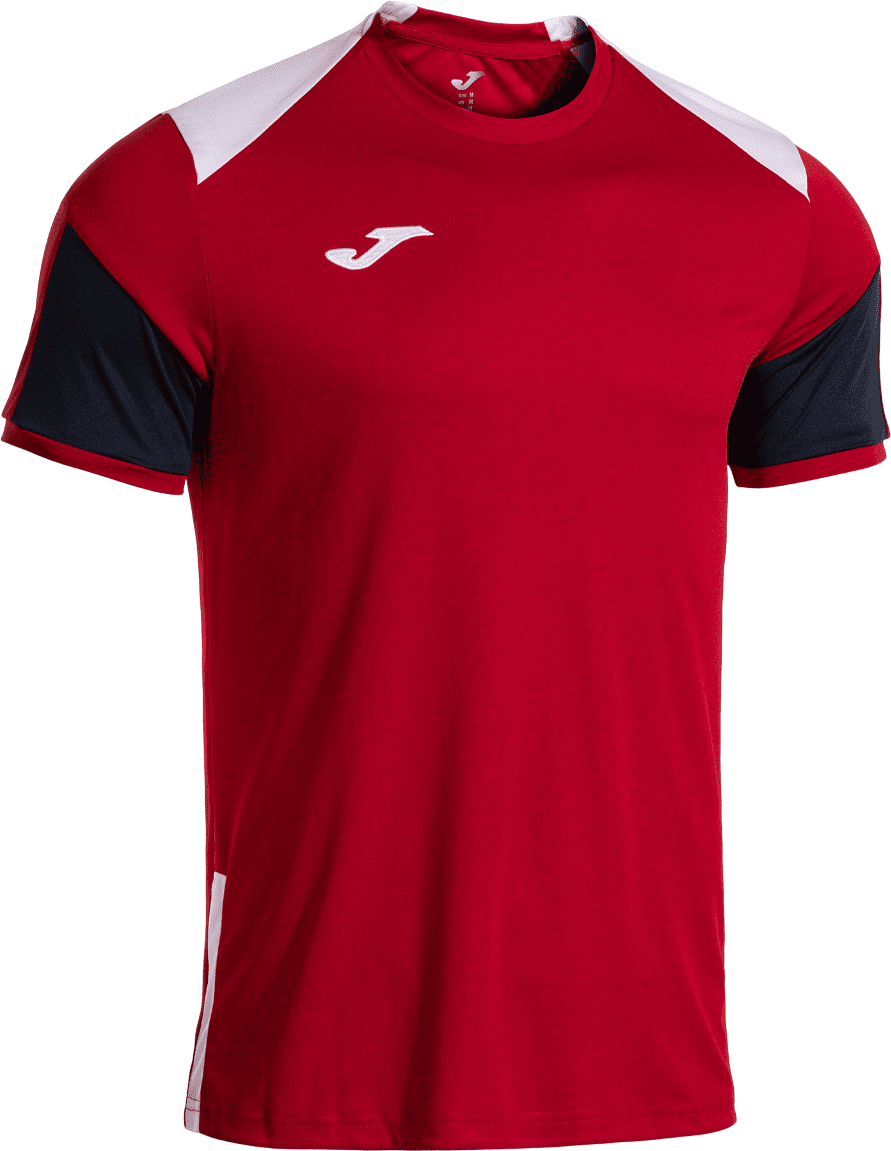 Joma Danubio IV T-Shirt - Red / White - Total Football Direct