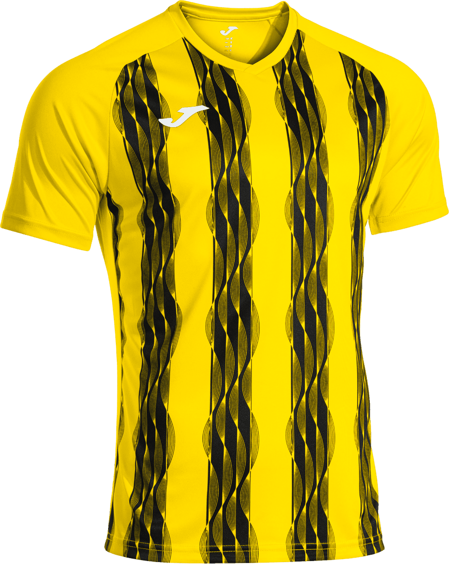 Joma Inter V Shirt - Yellow / Black - Total Football Direct