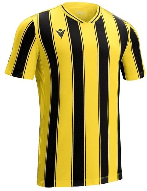 Macron Sceptrum Shirt - Yellow / Black - Total Football Direct
