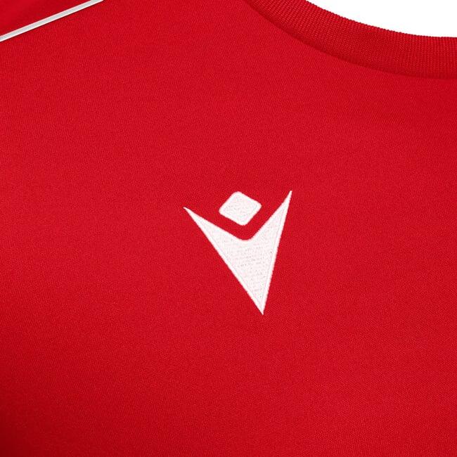 Macron Rigel Hero Shirt - Red - Total Football Direct
