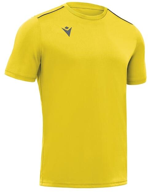 Macron Rigel Hero Shirt - Yellow - Total Football Direct