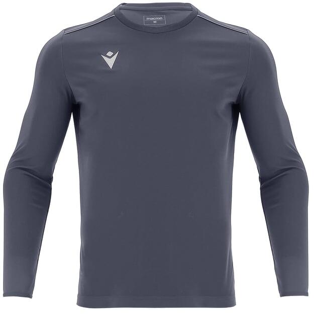 Macron Rigel Hero Long Sleeve Shirt - Anthracite - Total Football Direct