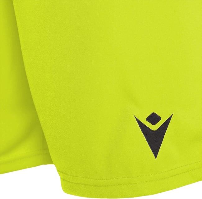 Macron Mesa Hero Shorts - Neon Yellow - Total Football Direct