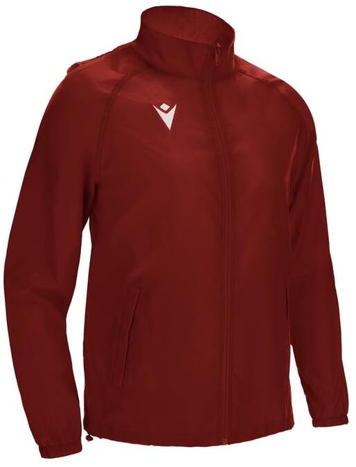 Macron Atlantic Hero Windbreaker - Cardinal - Total Football Direct