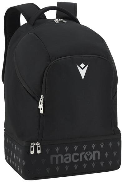 Macron Rookie Large Backpack - Black - Total Football Direct
