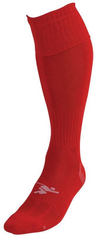 Precision Plain Pro Football Socks - Red - Total Football Direct
