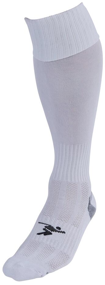 Precision Plain Pro Football Socks - White - Total Football Direct