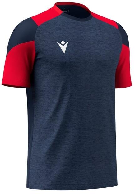 Macron Golem Shirt - Navy / Red - Total Football Direct