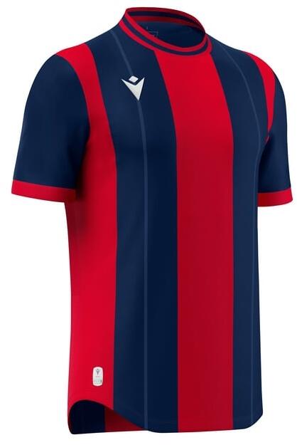 Macron Propus Eco Shirt - Navy / Red - Total Football Direct