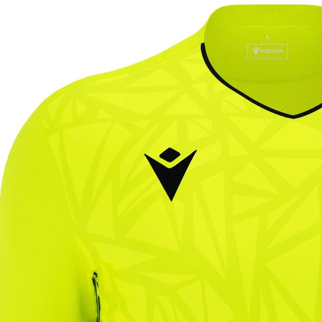 Macron Corvus Eco Goalkeeper Shirt - Neon Yellow - Total Football Direct
