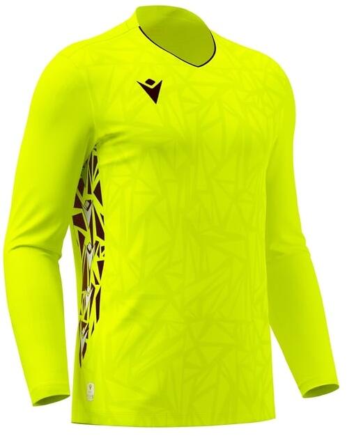 Macron Corvus Eco Goalkeeper Shirt - Neon Yellow - Total Football Direct
