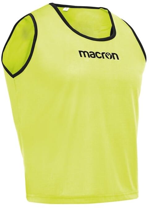 Macron Practice+ Bibs (Pack of 5) - Neon Yellow - Total Football Direct