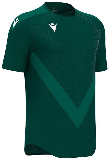 Macron Wisp Shirt - Bottle Green / Bottle Green - Total Football Direct