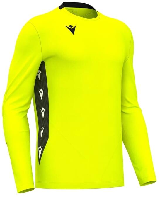Macron Argo Goalkeeper Shirt - Neon Yellow / Black - Total Football Direct