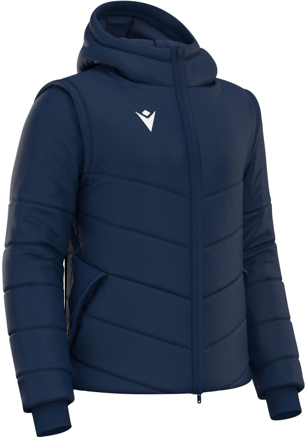 Macron Duality Padded Jacket - Navy - Total Football Direct