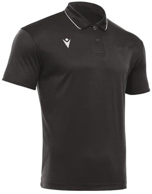 Macron Draco Hero Polo Shirt - Black - Total Football Direct