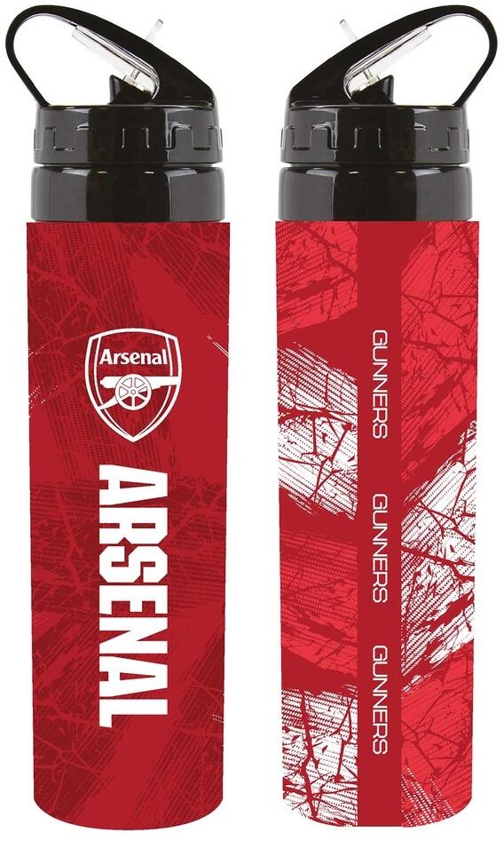 Team Merchandise Aluminium 750ml Bottle - Arsenal - Total Football Direct