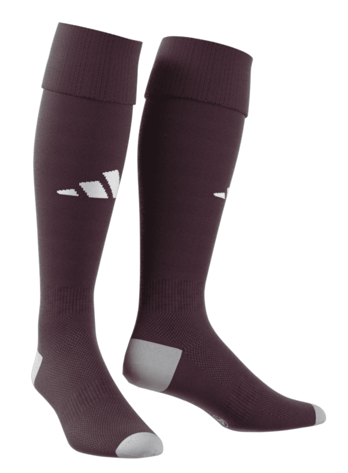 Adidas Milano 23 Sock - Team Maroon 2 / White - Total Football Direct