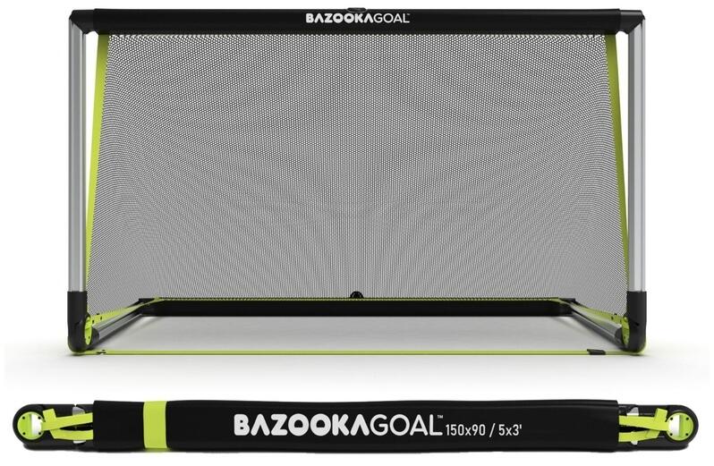 Bazooka Goal 5' x 3 x 3' (Aluminium) - Silver / Black - Total Football ...