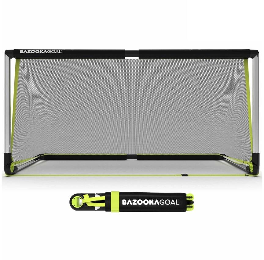 Bazooka Goal 6' x 3 x 3' (Aluminium) - Silver / Black - Total Football ...