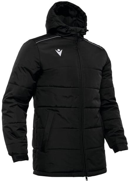 Macron Gyor Padded Jacket - Black - Total Football Direct