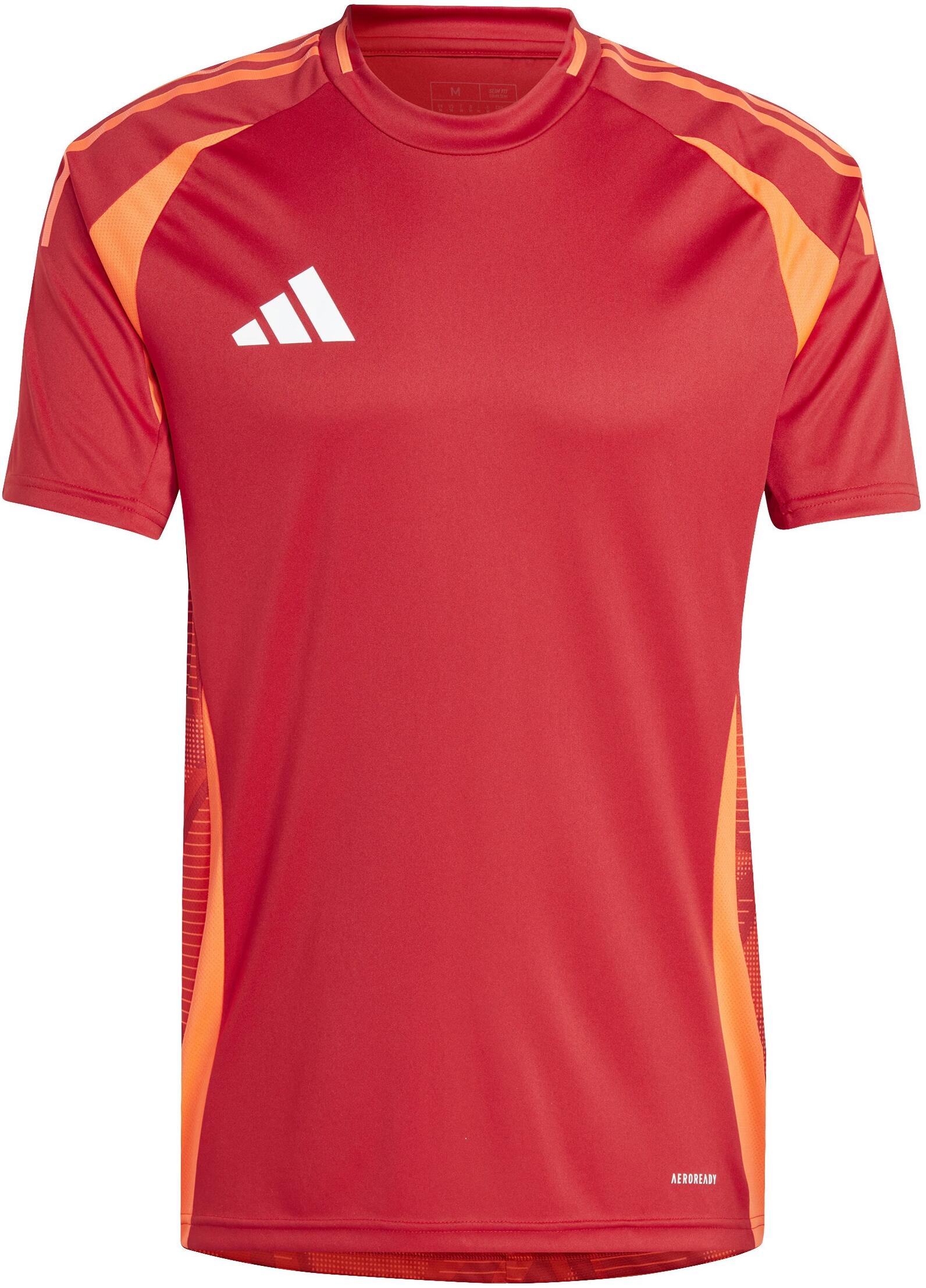 Adidas Tiro 24 Competition Match Jersey - Team Power Red / Solar Red ...