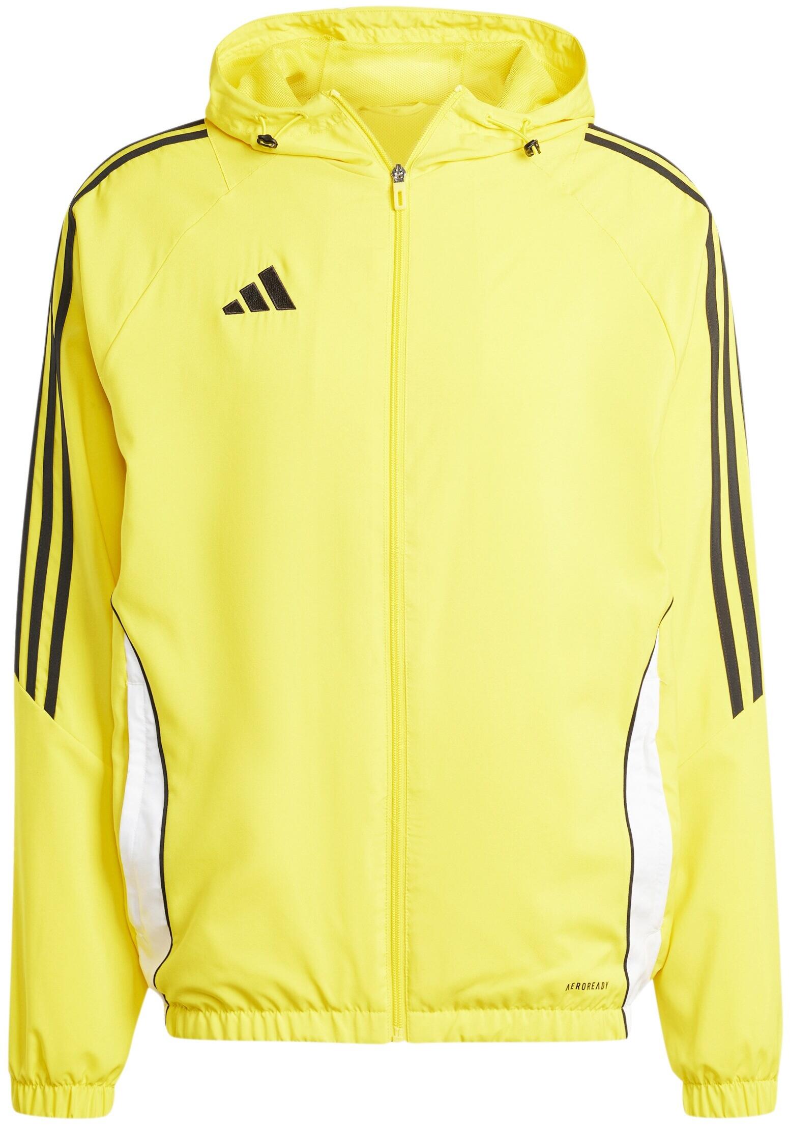 Adidas Tiro 24 Windbreaker - Team Yellow / White / Black - Total ...