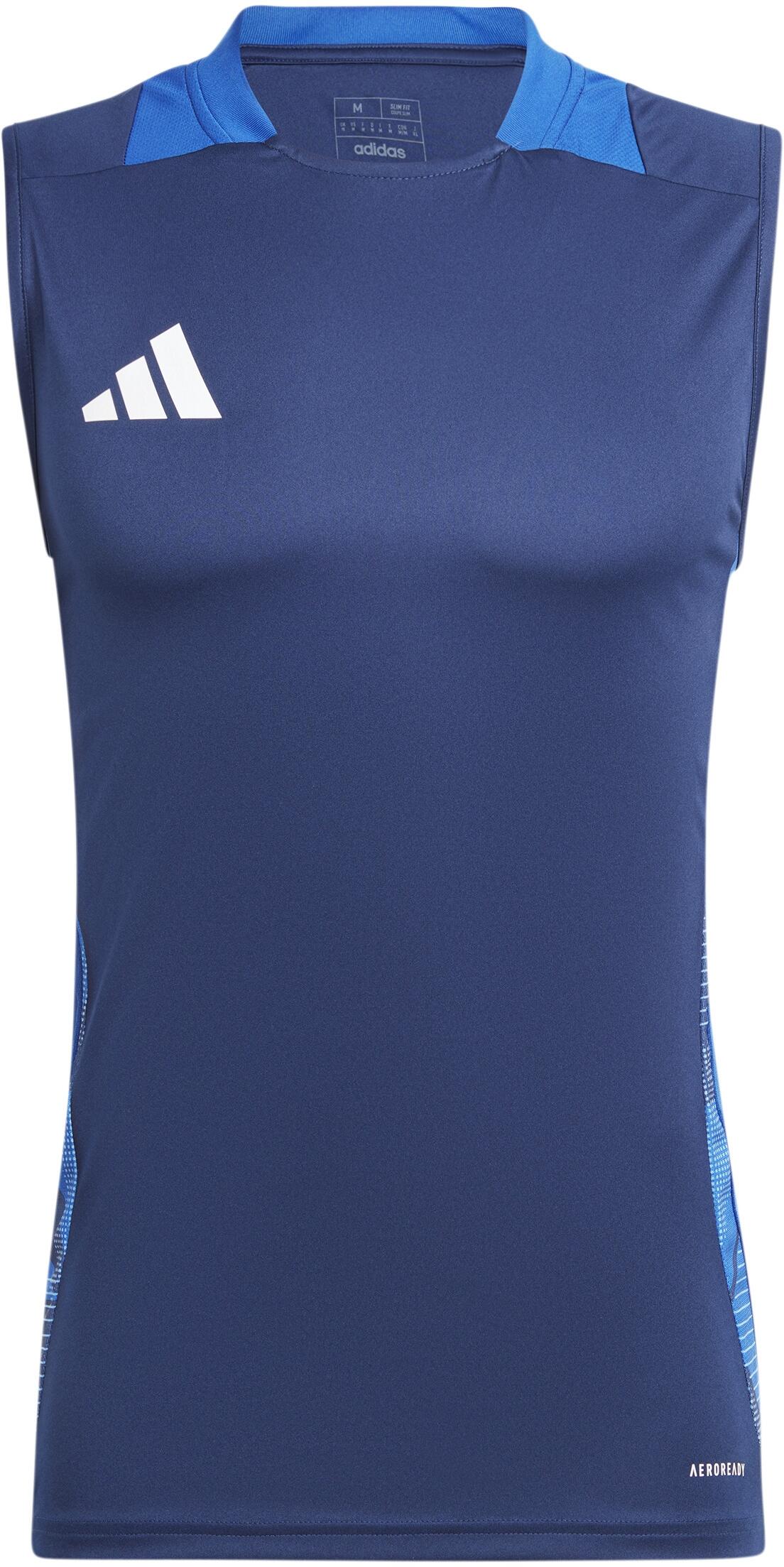 Adidas Tiro 24 Competition Sleeveless Training Jersey - Team Navy Blue ...