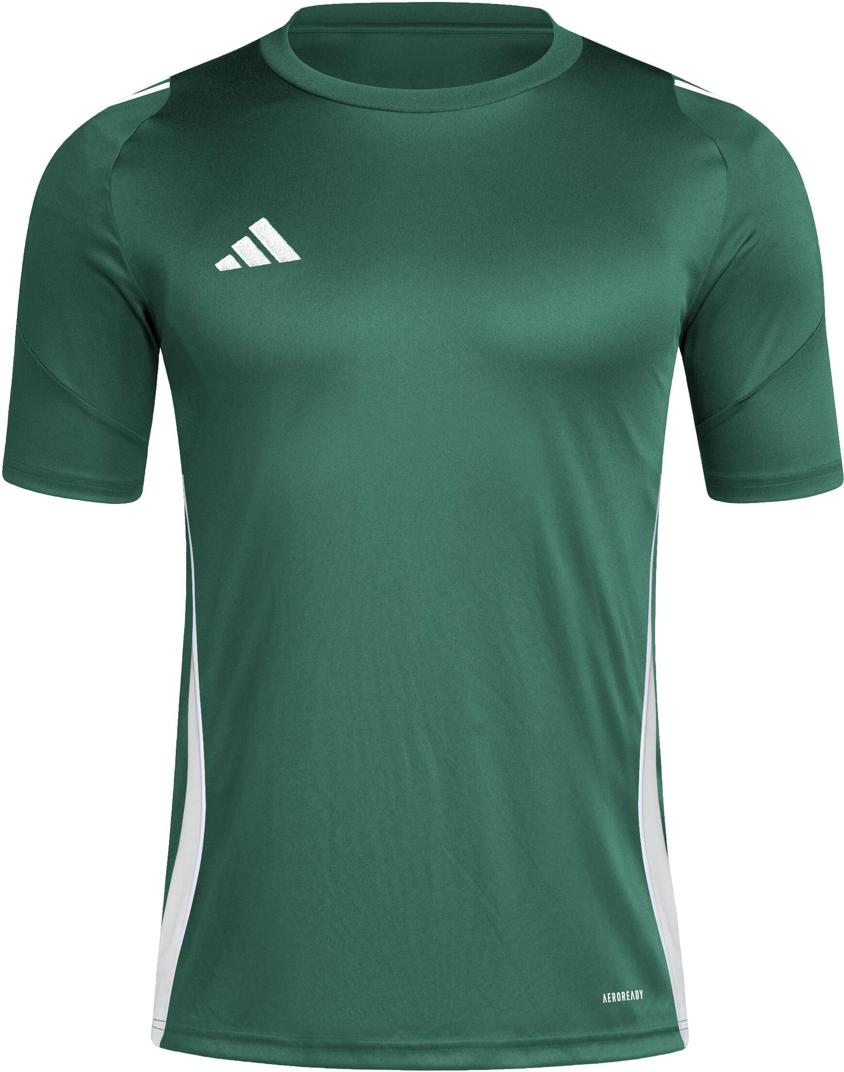Adidas Tiro 24 Jersey - Team Dark Green / White - Total Football Direct