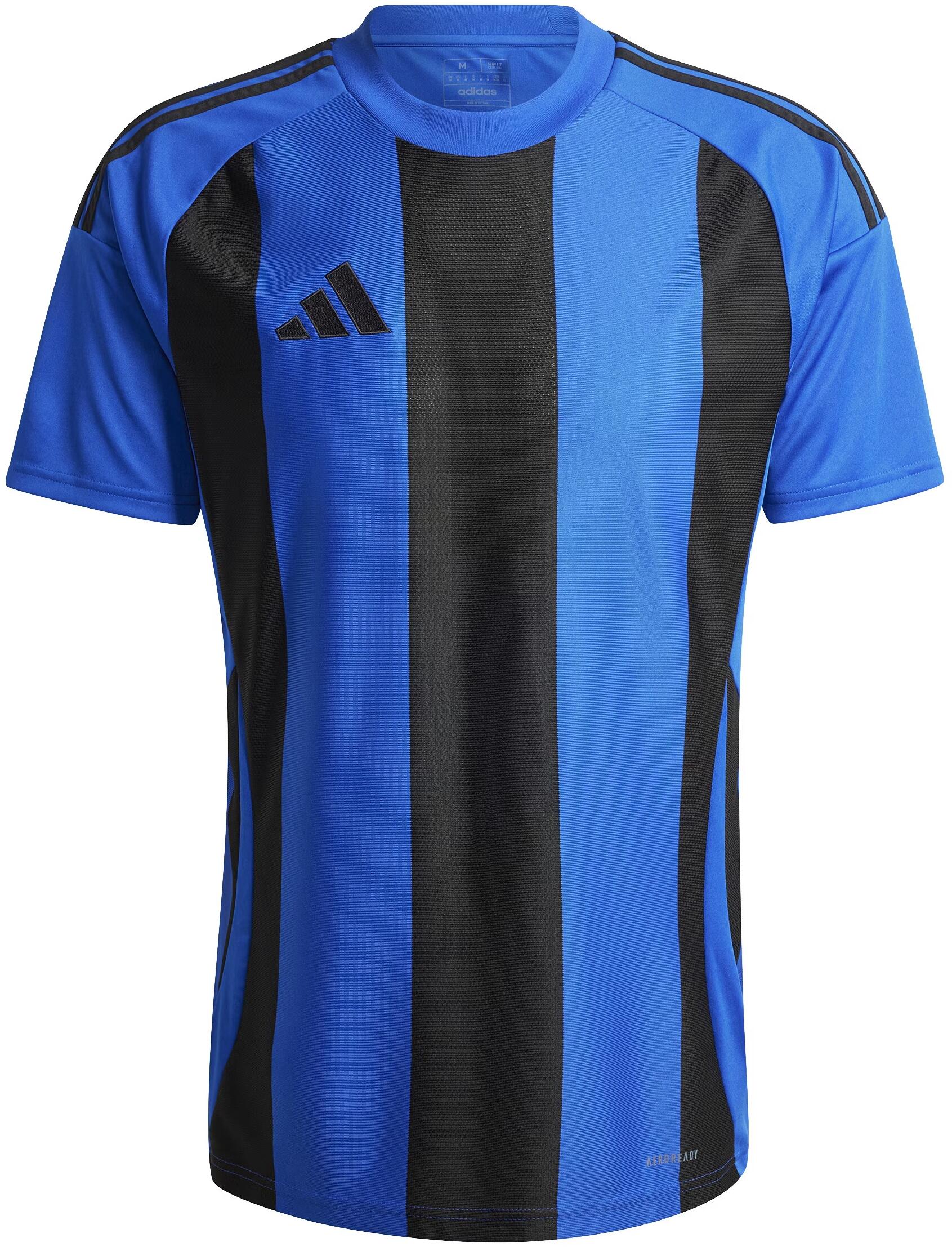 Adidas Striped 24 Jersey - Team Royal Blue / Black - Total Football Direct