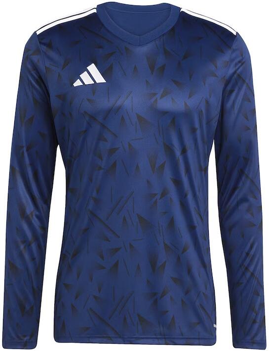 Adidas Team Icon 25 Long Sleeve Jersey - Team Navy Blue / White - Total ...