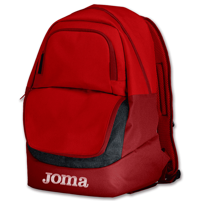 Joma Diamond II Backpack - Red - Total Football Direct