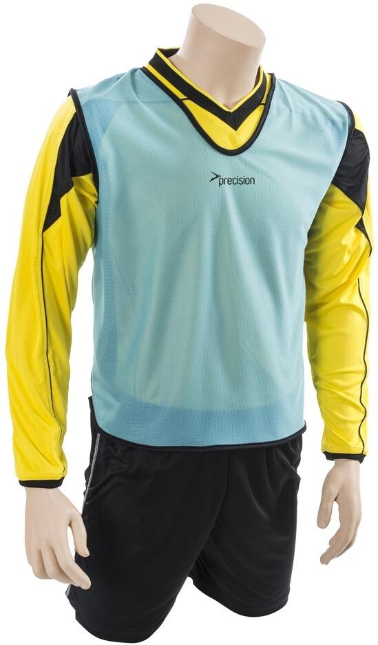 Precision Mesh Training Bibs - Sky - Total Football Direct