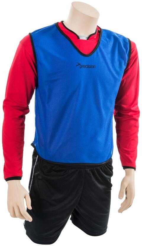 Precision Mesh Training Bibs - Royal - Total Football Direct