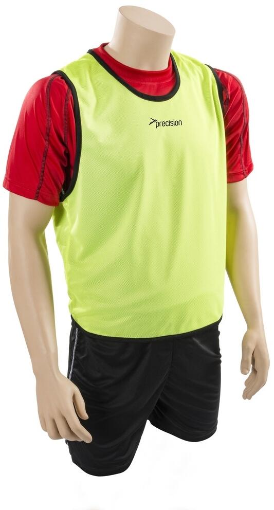 Precision Mesh Training Bibs - Fluo Yellow - Total Football Direct