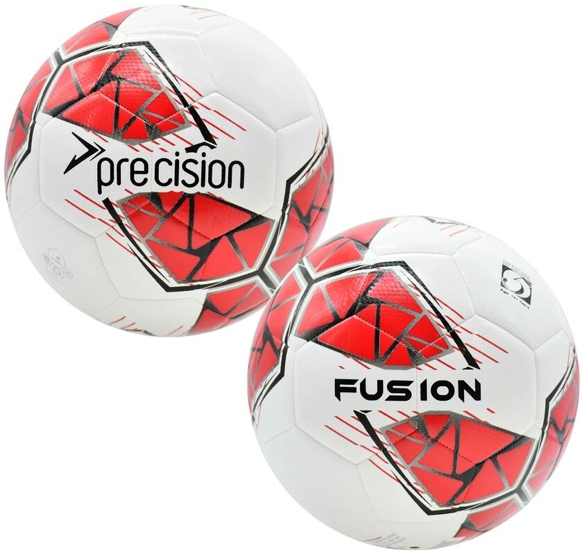 Precision Fusion FIFA Basic Training Football - White / Red - Total ...