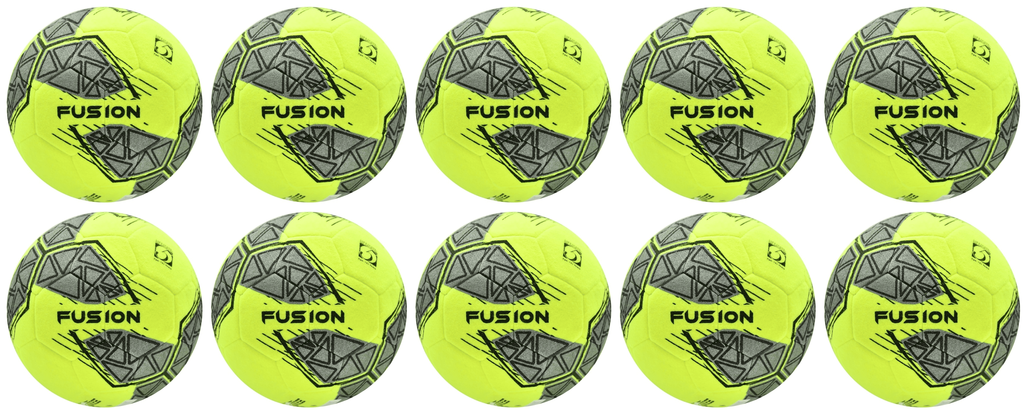 10 Multi-Buy Precision Fusion Indoor Football -Size 4 - Total Football ...