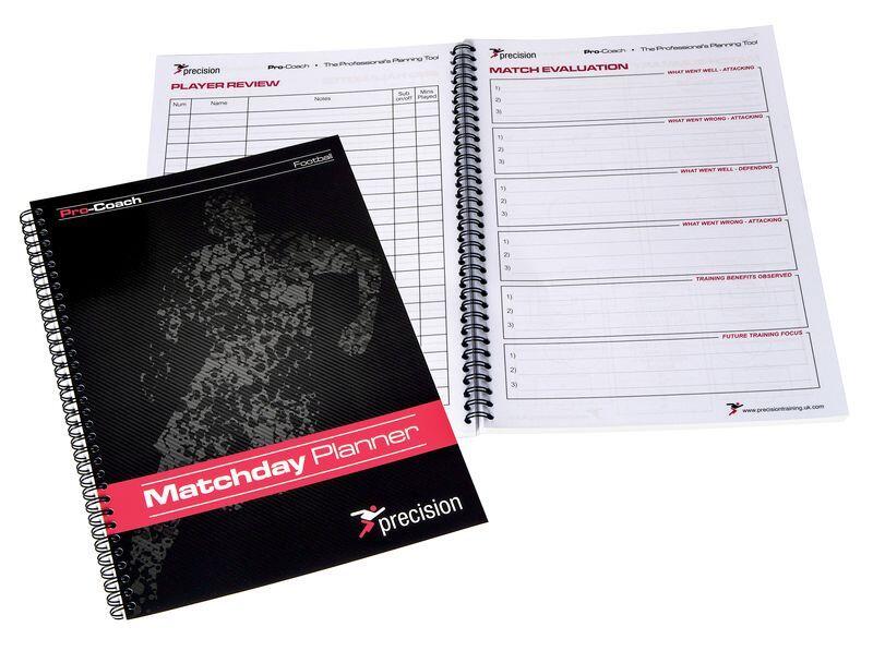 Precision Coaches A4 Match Day Planner - Total Football Direct
