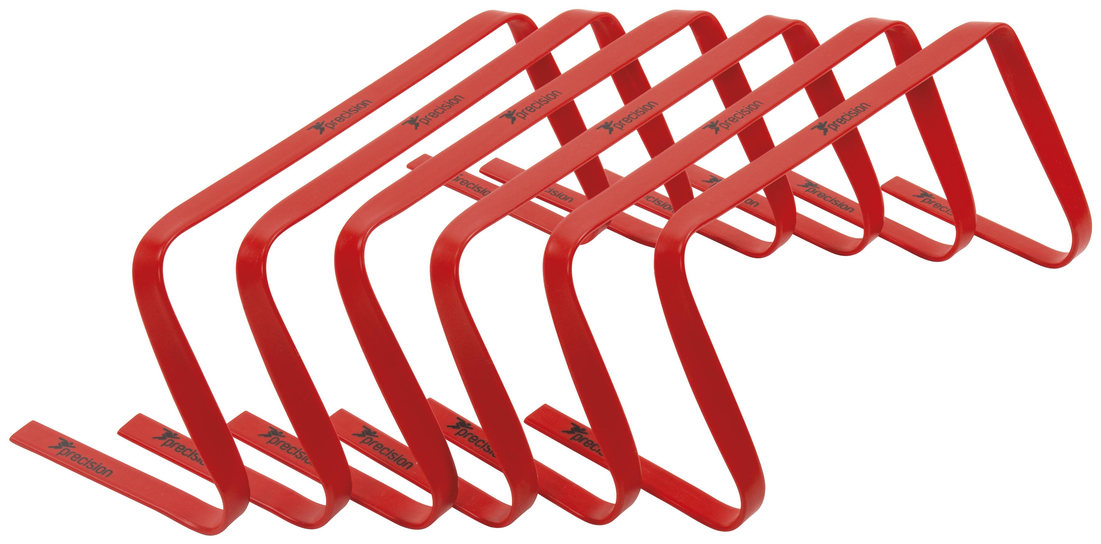 Precision Flat Hurdle Sets 9" (Set of 6) - Total Football Direct